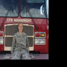 Firefighter prepares to deploy to Kuwait
