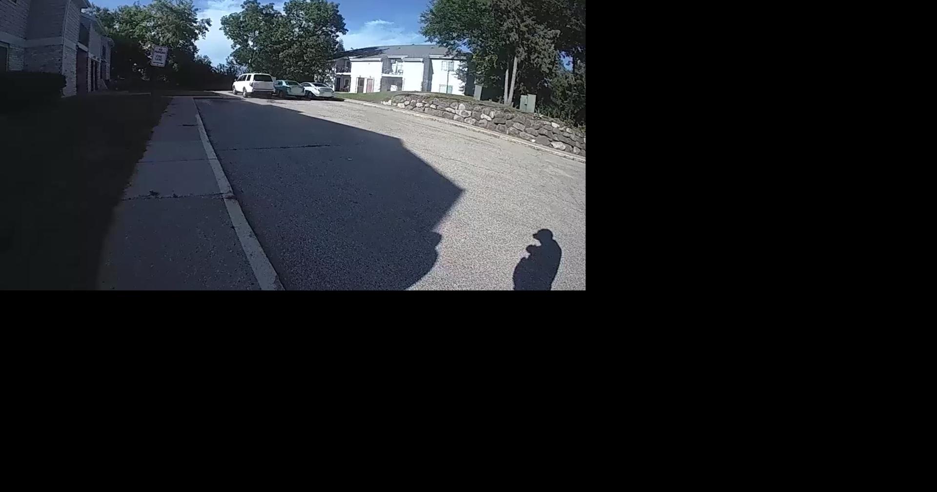 Sergeant Peter Johnston's body-worn camera footage