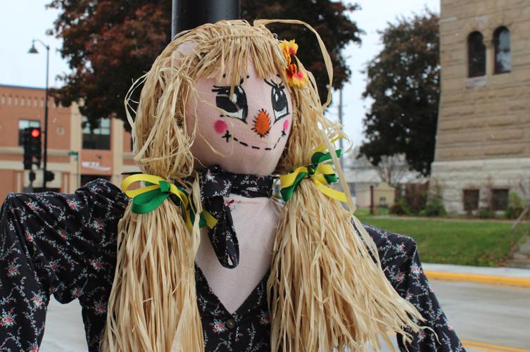 Downtown scarecrow display tops 60 entries