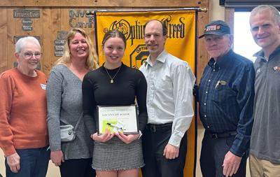 ACKER NAMED OPTIMIST STUDENT OF THE MONTH