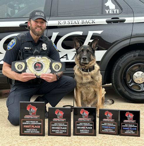 Top Dog: K-9 team wins big at competition