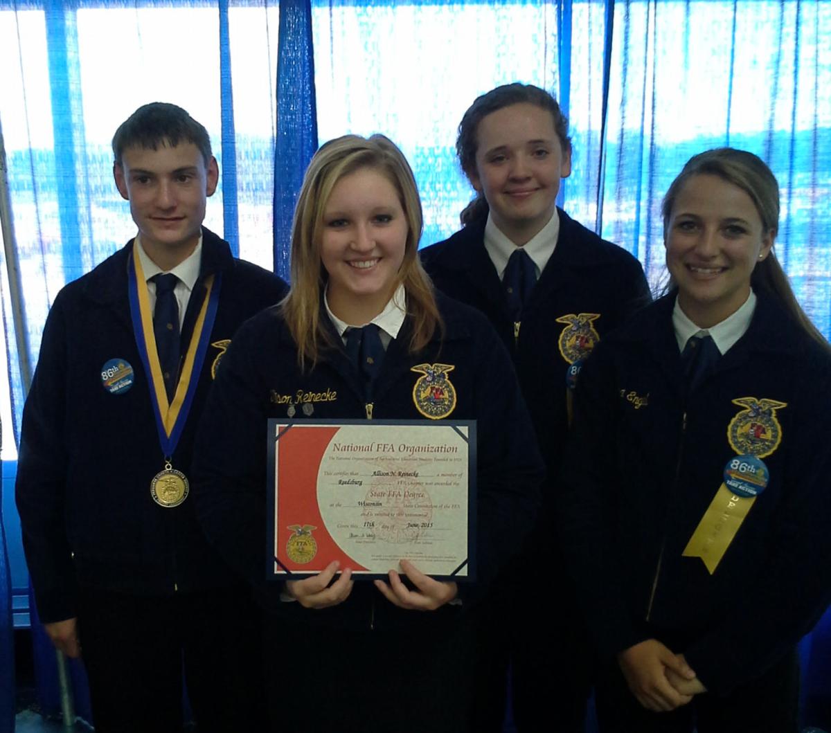 Reedsburg FFA finds success at convention