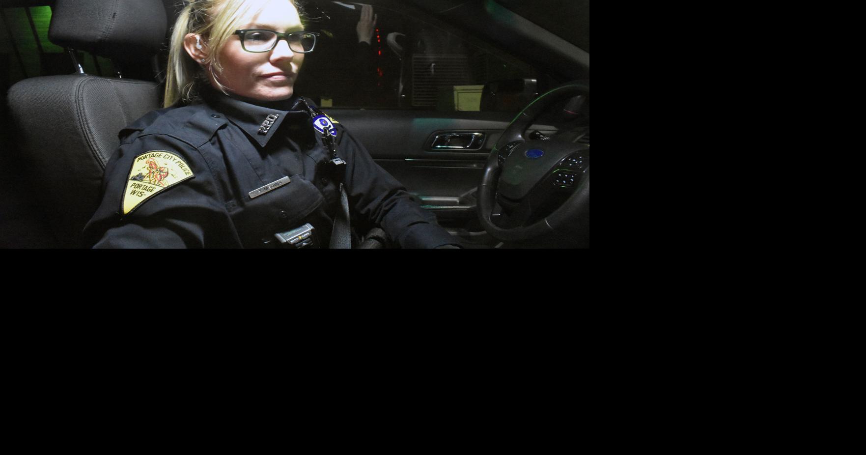 Portage's newest police officer deployed in new role − and on familiar ...