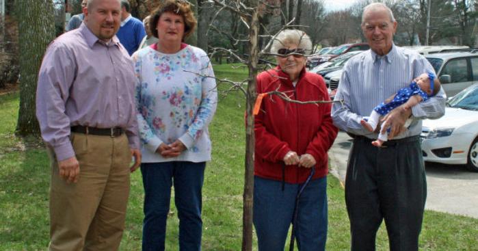 Joyce Gussel remembered with tribute tree