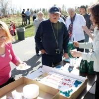 Necedah library breaks ground