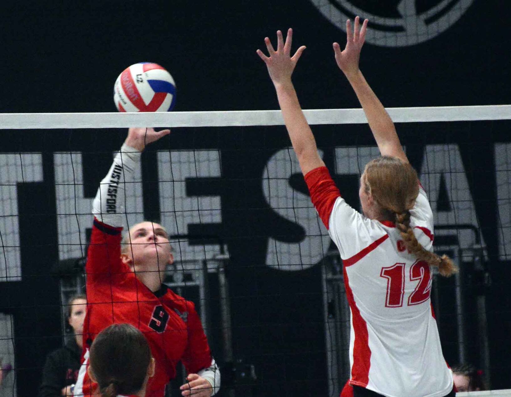 Photos: Scene from Saturday's Trailways Conference girls volleyball tournament