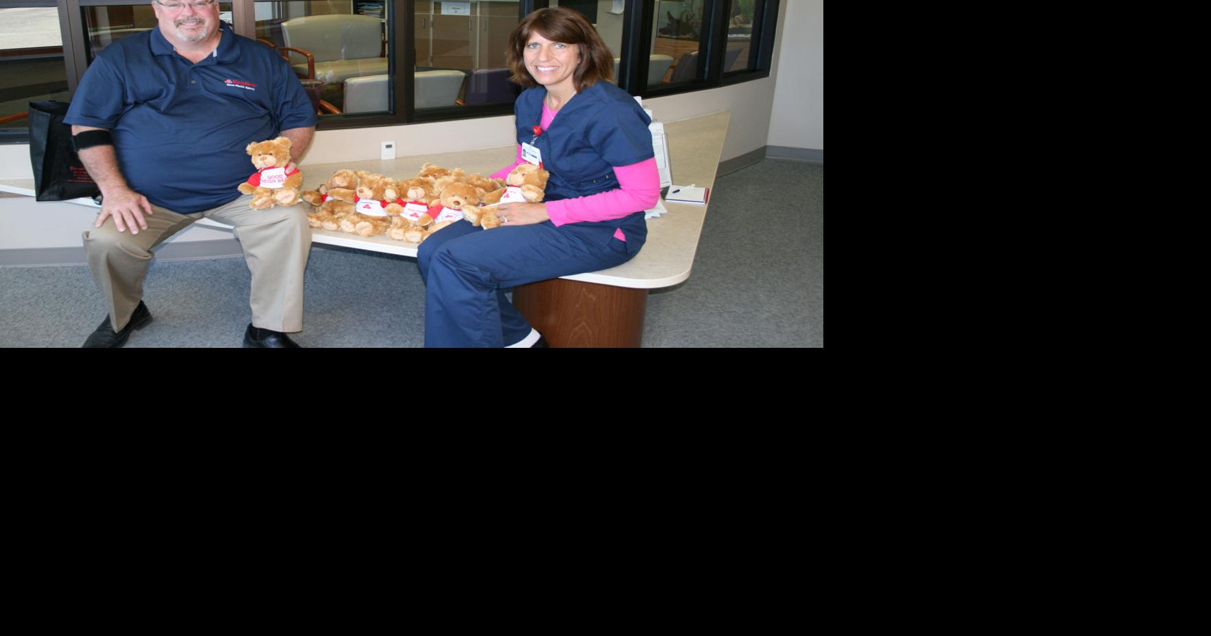 TEDDY BEARS DONATED FOR EMERGENCY ROOM