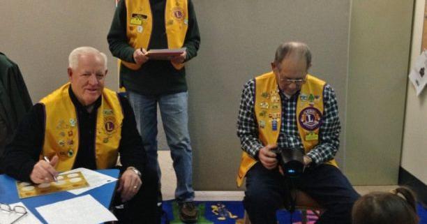 Lions Clubs provide vision screening