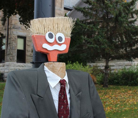 Downtown scarecrow display tops 60 entries