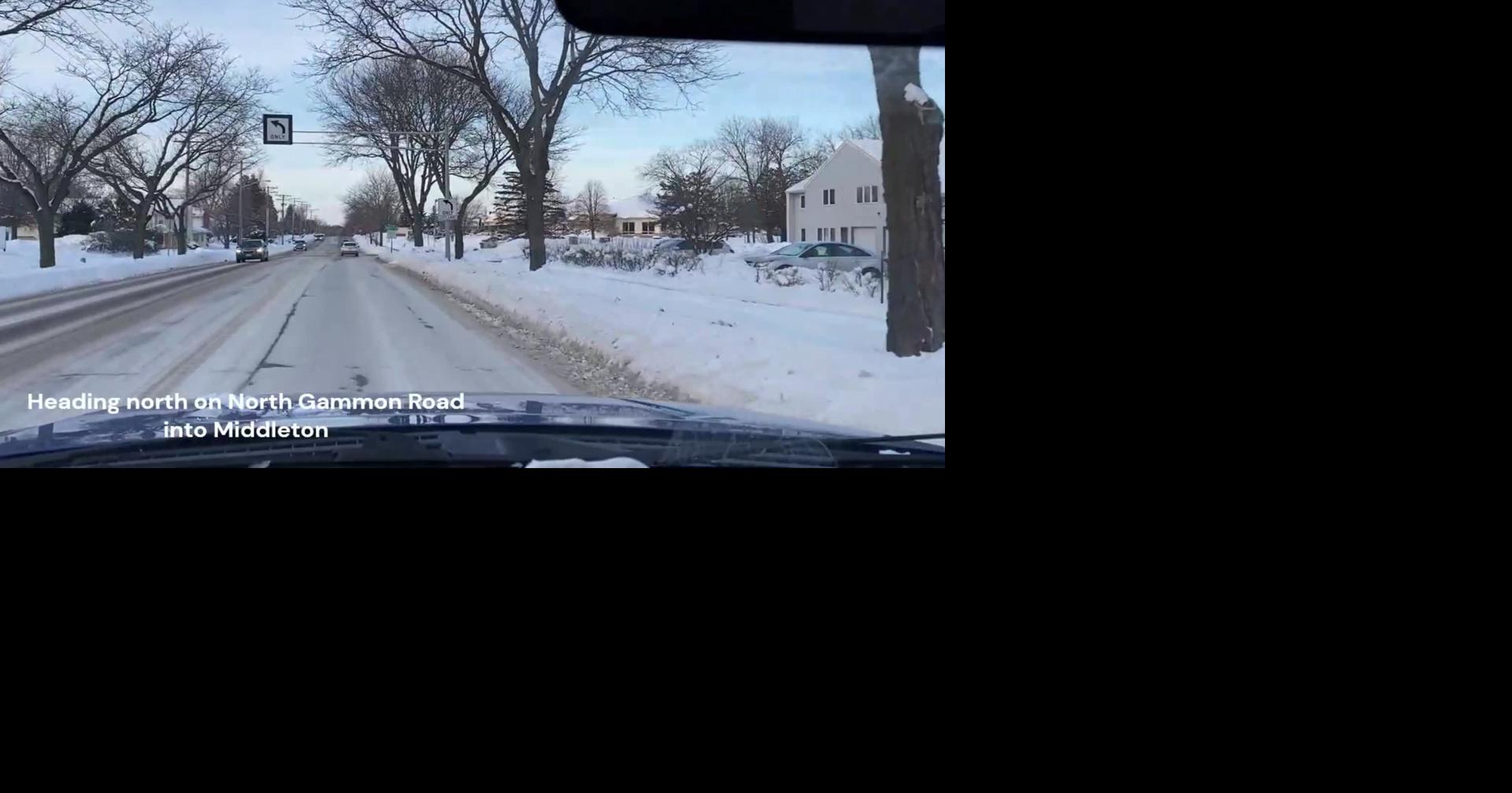 Madison roads and streets still a slick mess