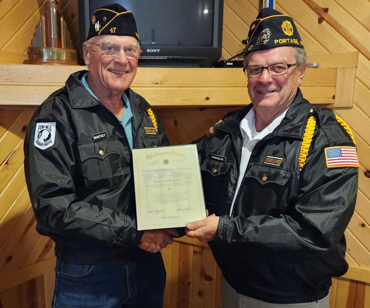 MANTHEY RECOGNIZED FOR 50 YEARS OF SERVICE