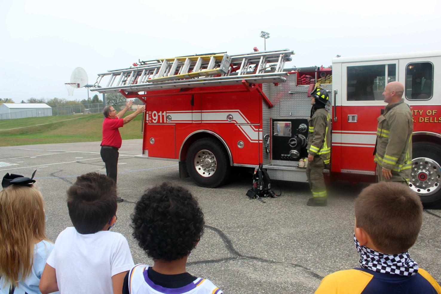 Wisconsin Dells Kilbourn Fire Department hosts fire truck ...