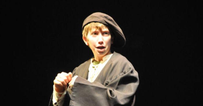 Phillip Zolper as Hamlet