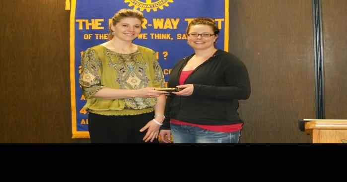 Tina Moritz and Reedsburg Rotary Club welcomed Kate Welter as their ...