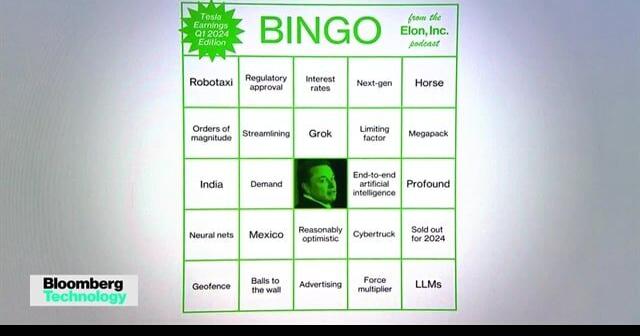 Score Big With the Elon Musk Bingo Earnings Card
