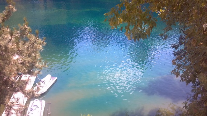 Lake Delton gets dye job