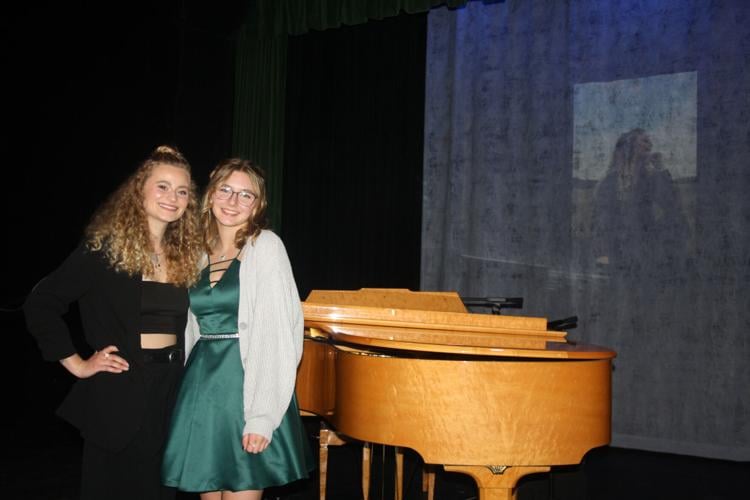 Kaylin Kole returns to Portage, performs with PHS sophomore Elizabeth Youra