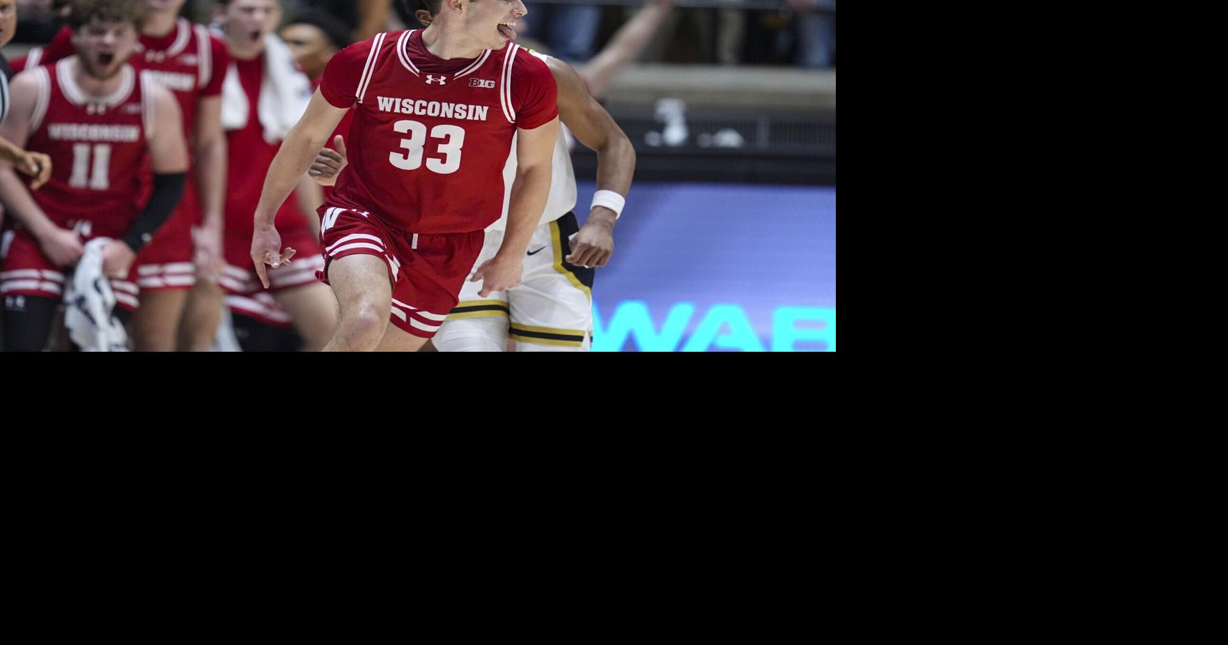 Jack Janicki stars off bench in Wisconsin's upset of Purdue