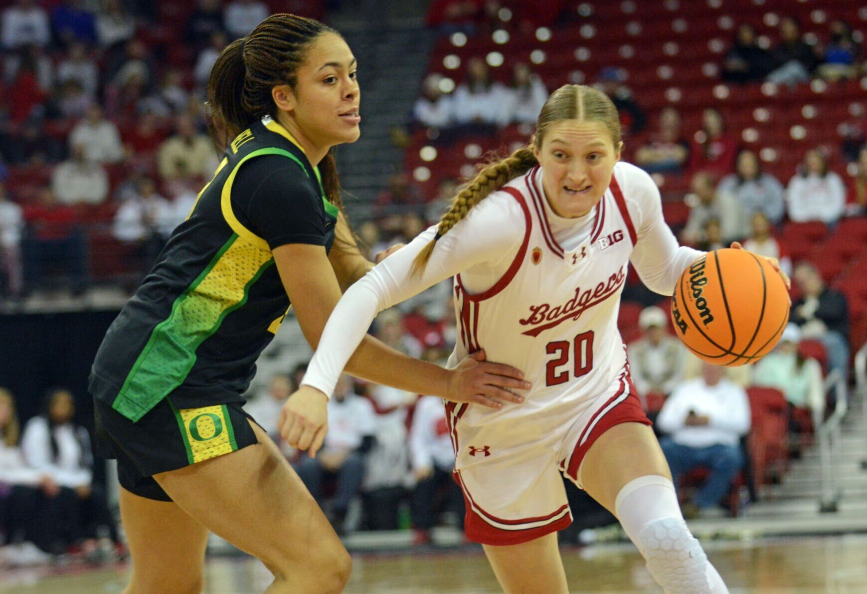 Photos: Wisconsin women's basketball takes on Oregon