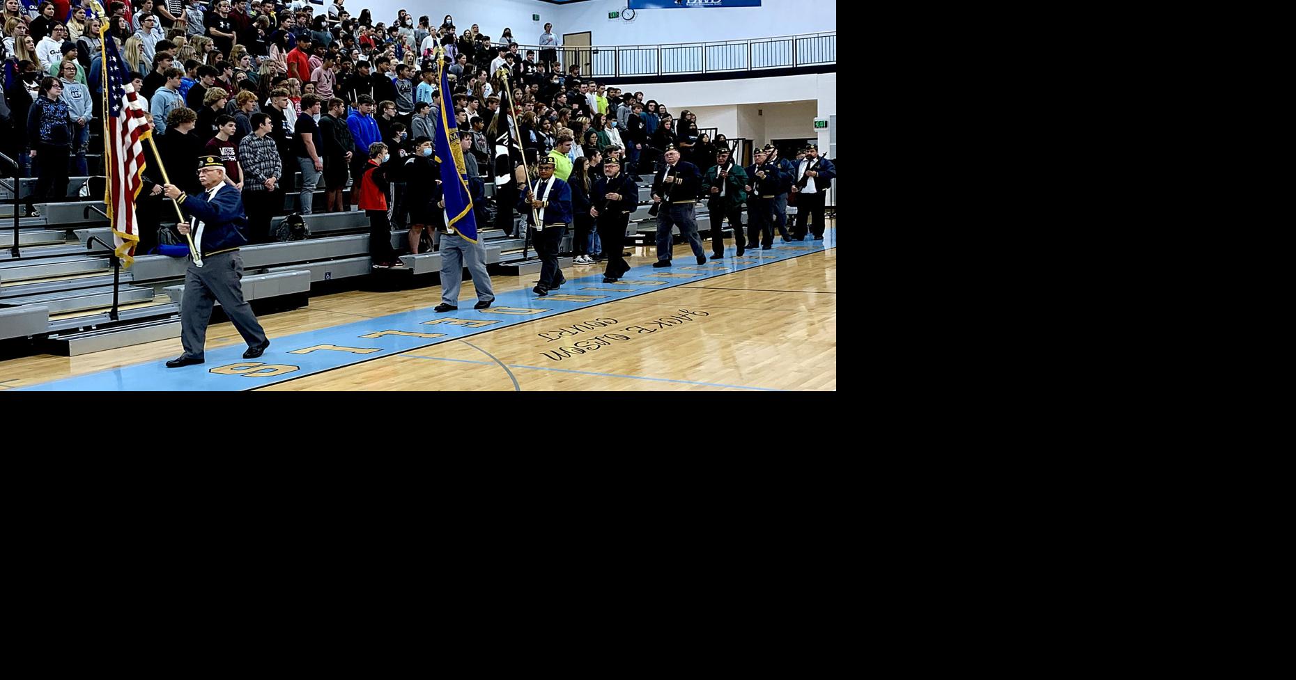 Vets honored at Wisconsin Dells High School