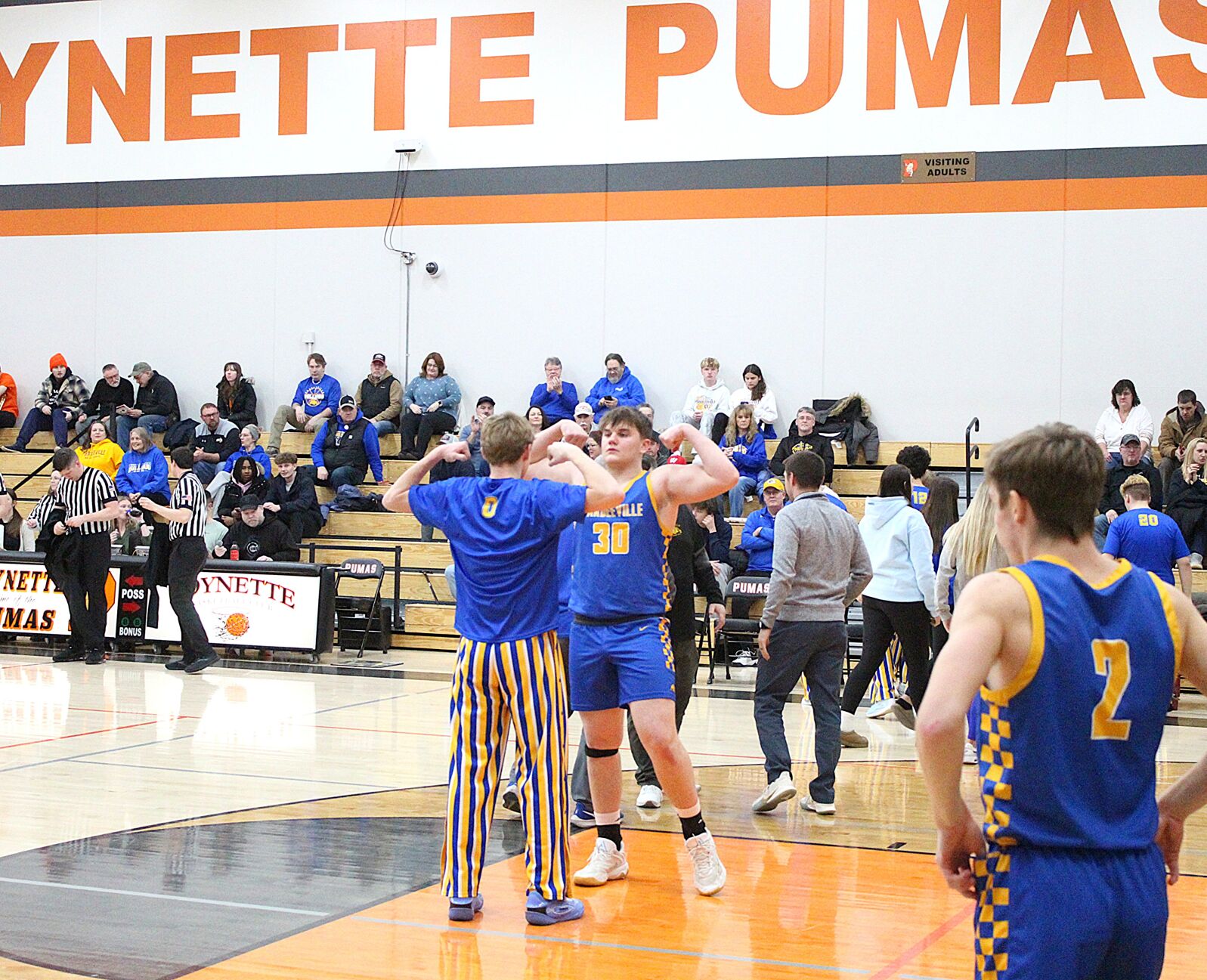 Photos: Pardeeville boys basketball faces Poynette in a nonconference bout