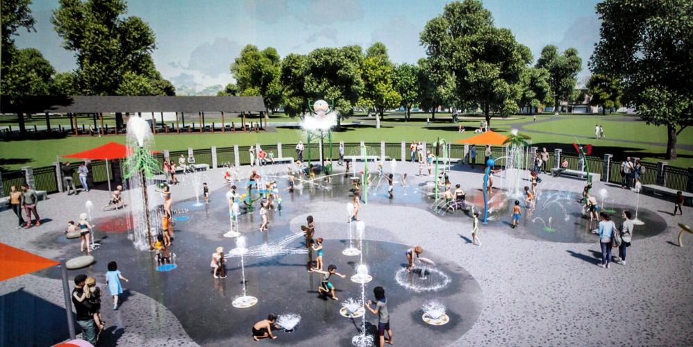 Swan City Park enters Phase II: Renovation moving forward with splash pad