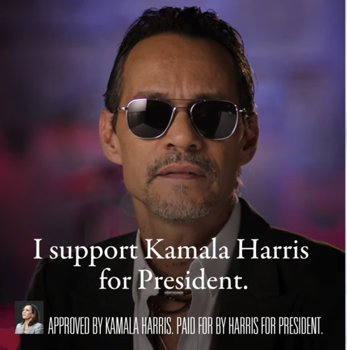 Marc Anthony hace público su apoyo a Kamala Harris para presidenta de ...
