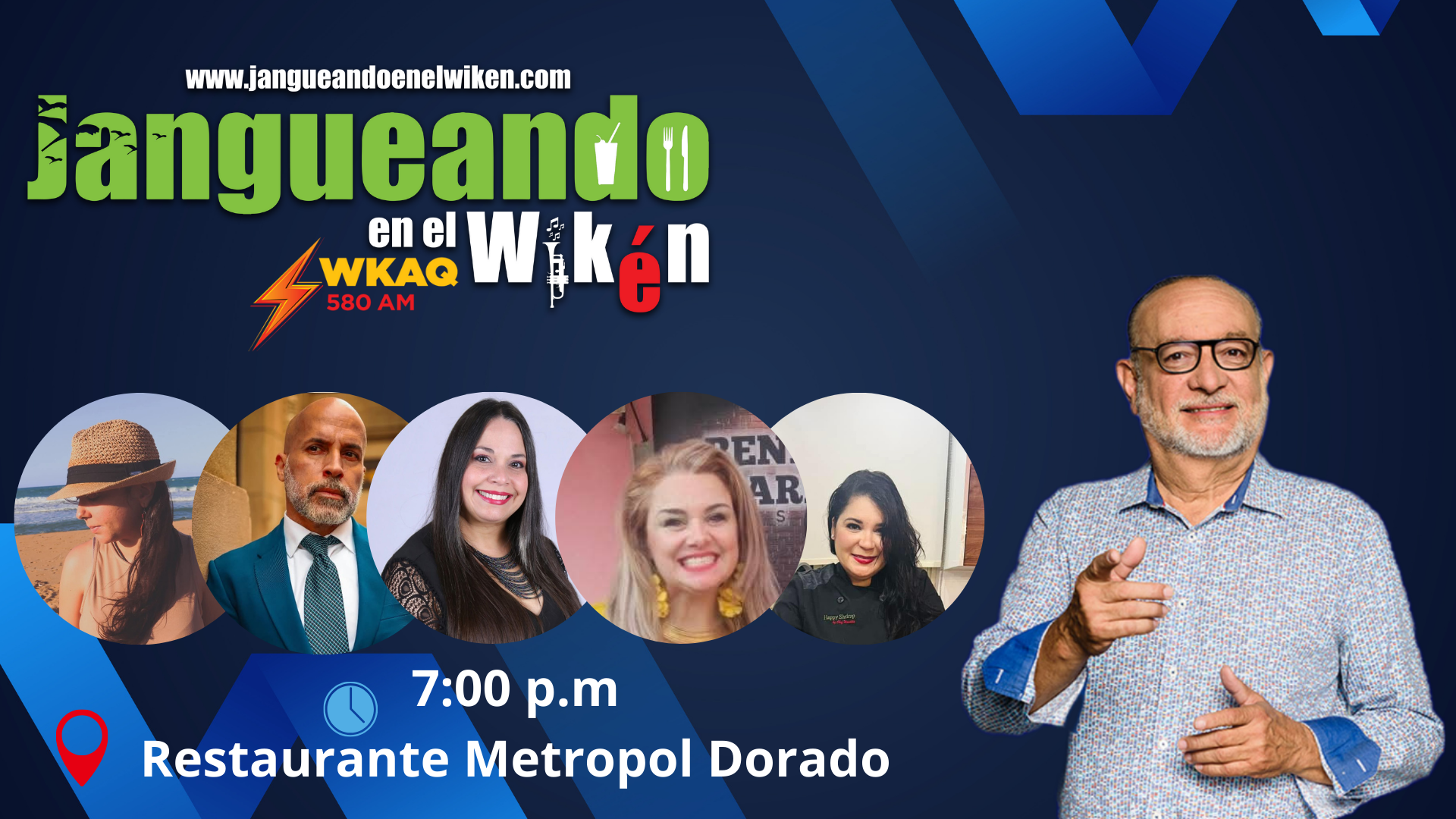 Sabor, arte y música este jueves en Jangueando en el Wikén con Luis ...