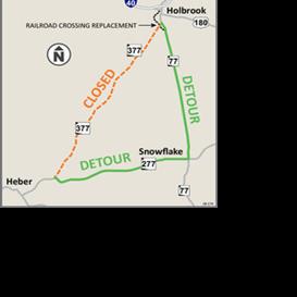 State Route 377 closed for railroad crossing upgrade week of May 14 ...