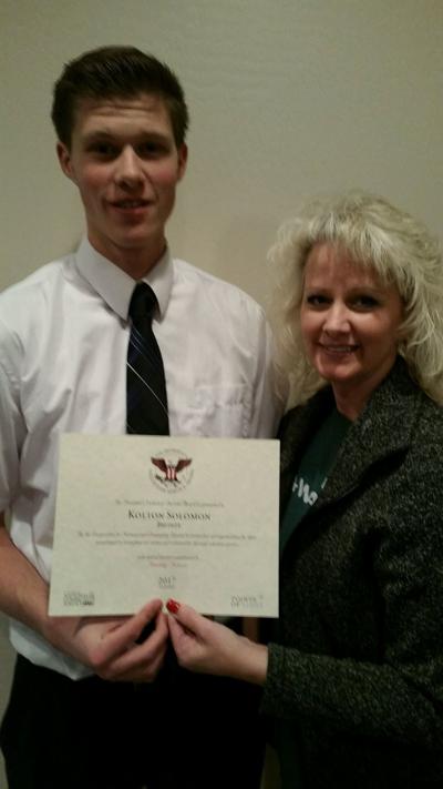 Solomon receives Presidential Volunteer Service Award | Education ...