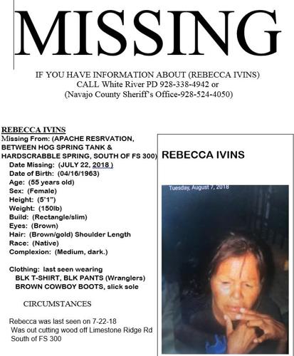 Authorities looking for missing White Mountain Apache woman | Latest ...