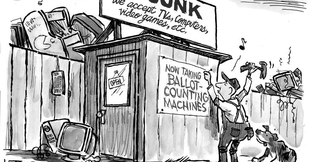 E-junk cartoon | Editorial Cartoons | wmicentral.com