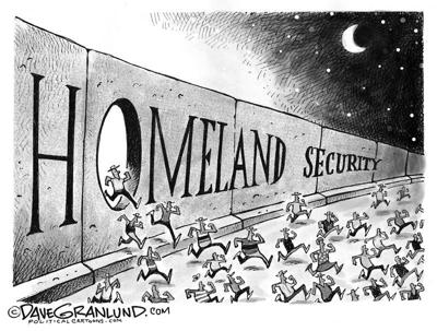 Homeland Security cartoon | Editorial Cartoons | wmicentral.com