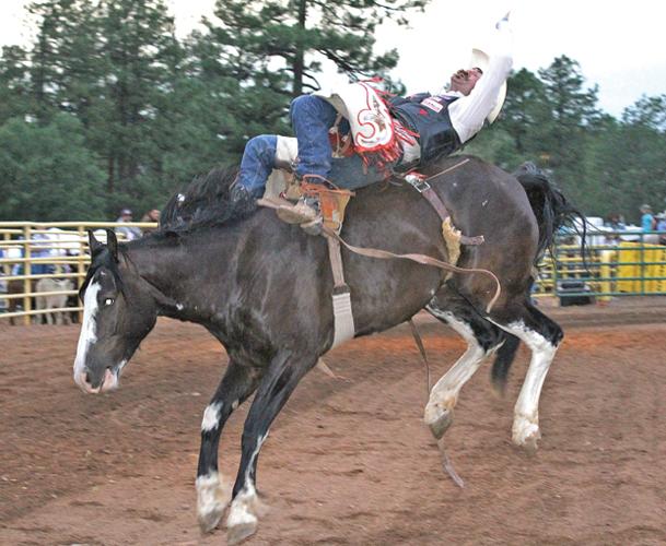 Bareback bronc riding - Killian overcomes wrist injury to win at Deuces ...