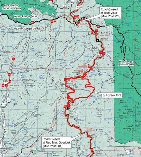 SH Fire stays neutral, Highway 191 to reopen | Apache County ...