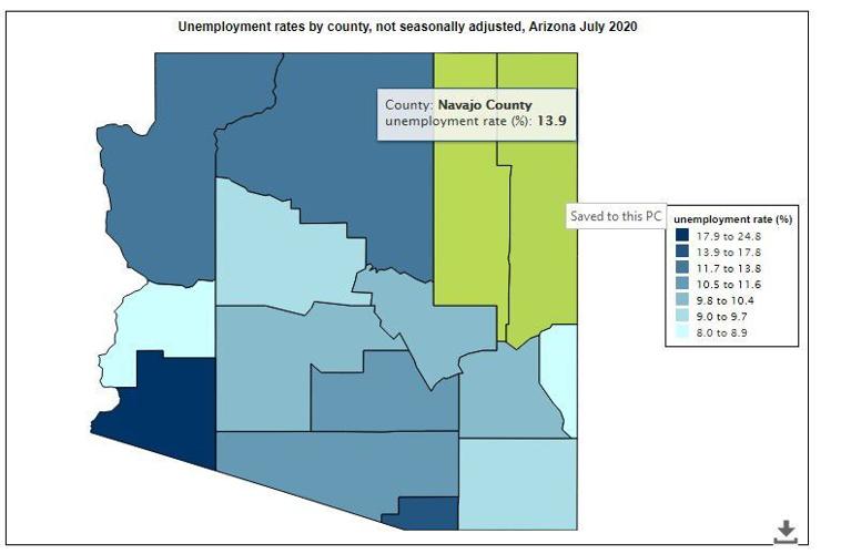 Apache, Navajo county jobless rates lag state, nation | Apache County ...