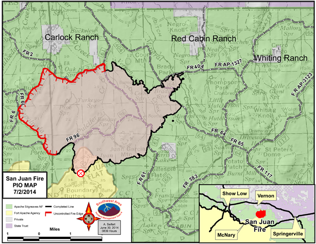 UPDATED: Management of San Juan Fire Transitions 7/5/14 9:22 p.m ...
