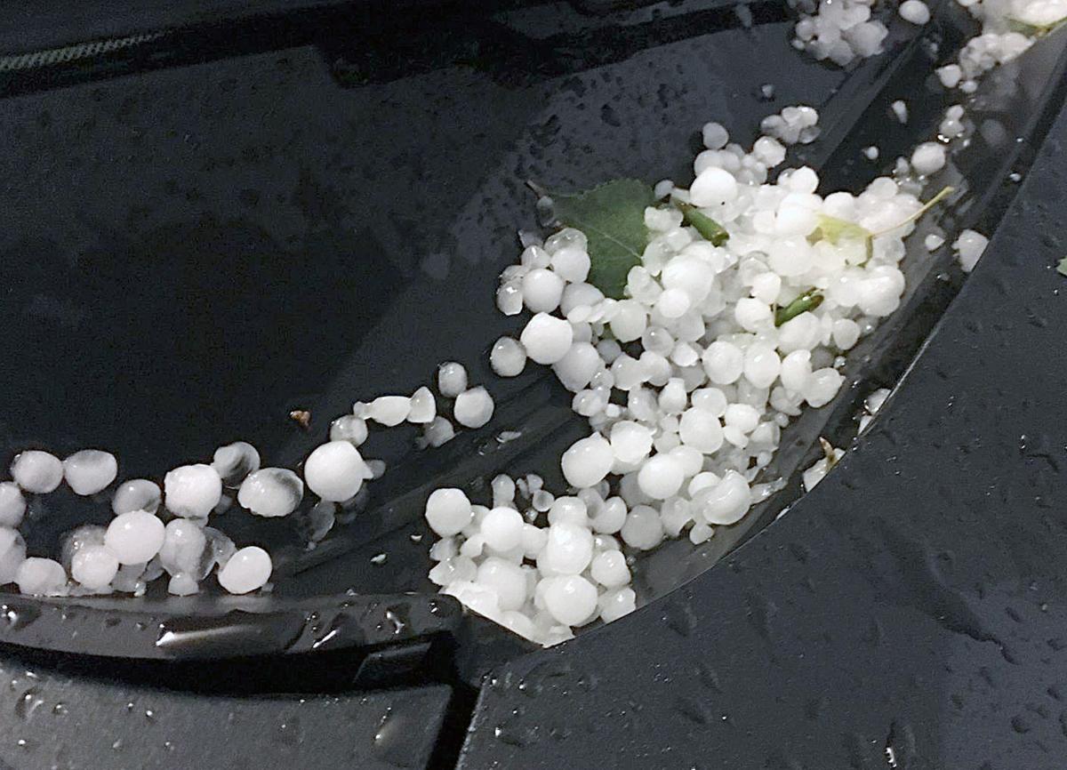 Storms drop pea-sized hail on White Mountains | Latest News ...