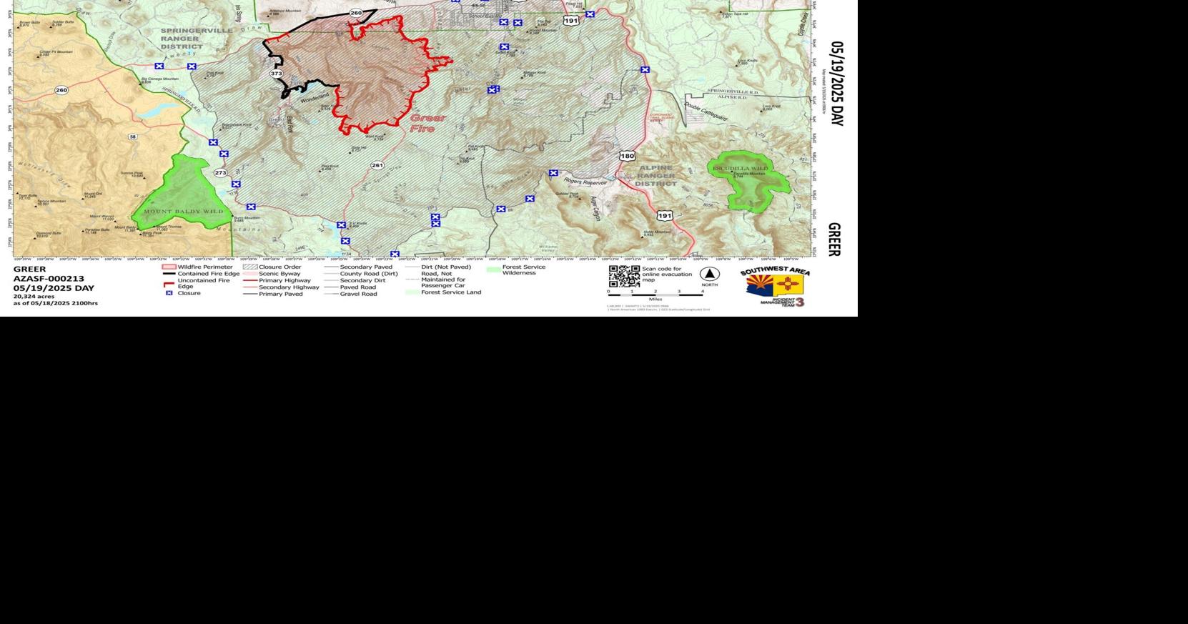 May 19: Greer Fire at 38% containment; public meeting tonight | Fire ...