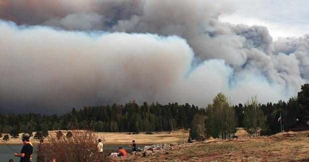 Wallow Fire burning 469,407 total acres - Winds shifting today ...