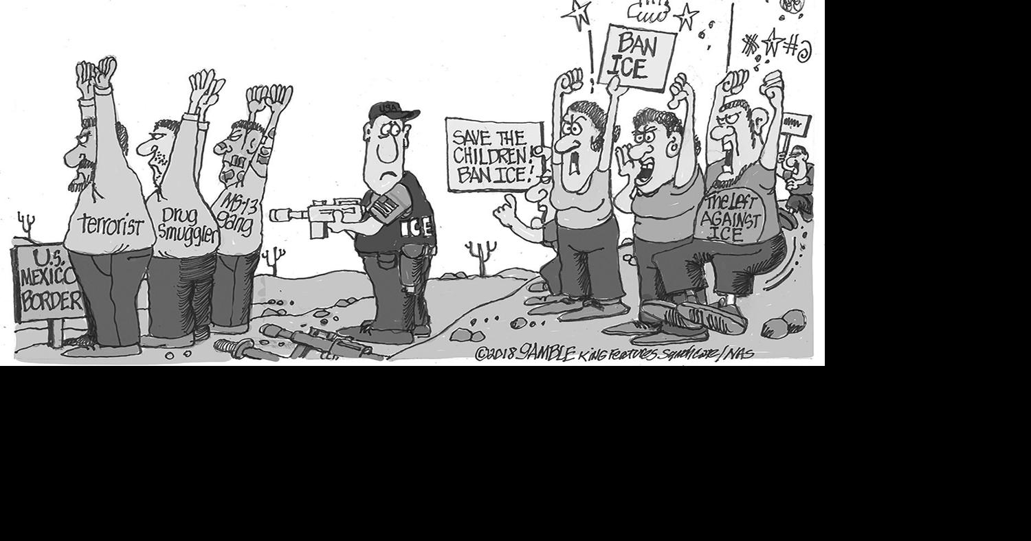 Border dispute cartoon | Editorial Cartoons | wmicentral.com