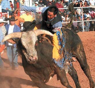 Canyon Day kicks off rodeo season in White Mountains - Erich Rogers of ...