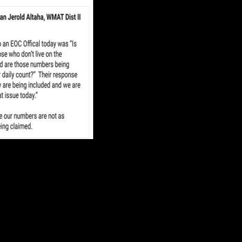 WMAT council member questions EOC numbers | Latest News | wmicentral.com