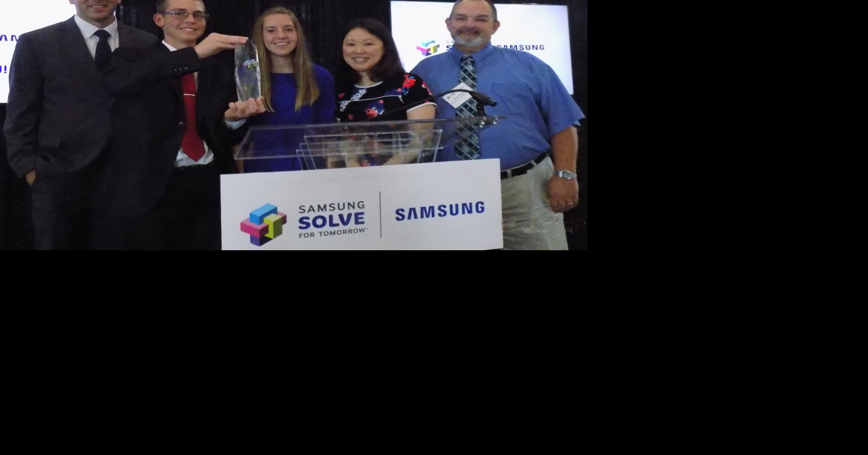 CHAMPS: Snowflake Jr. High wins Samsung Solve for Tomorrow contest ...