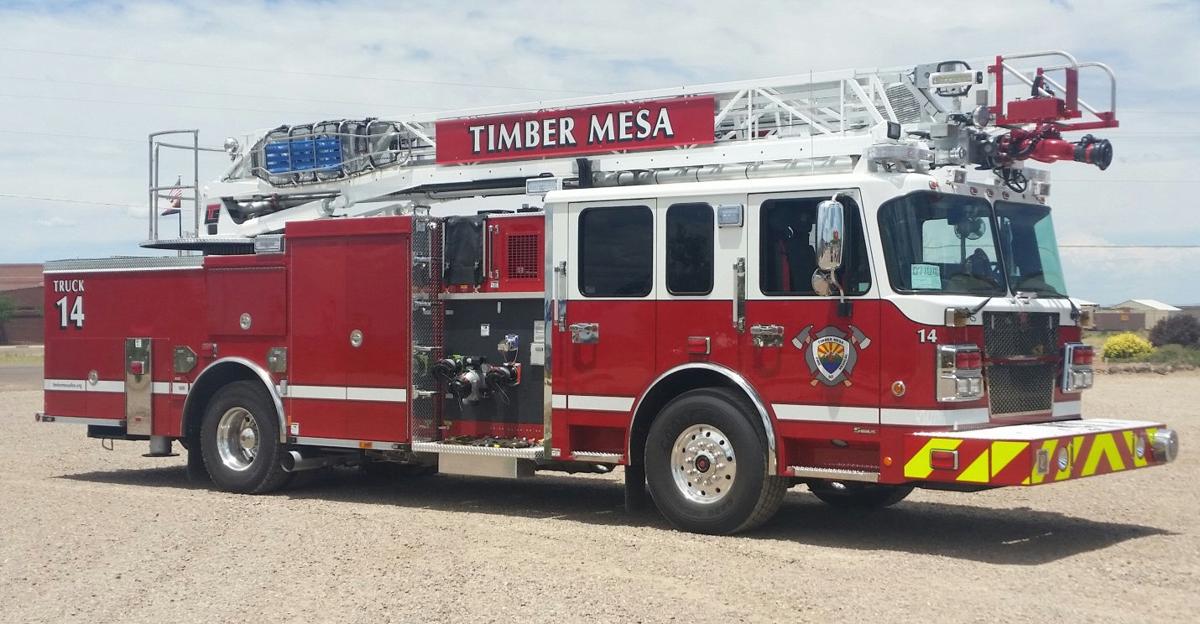 Timber Mesa debuts new ladder truck | Latest News | wmicentral.com