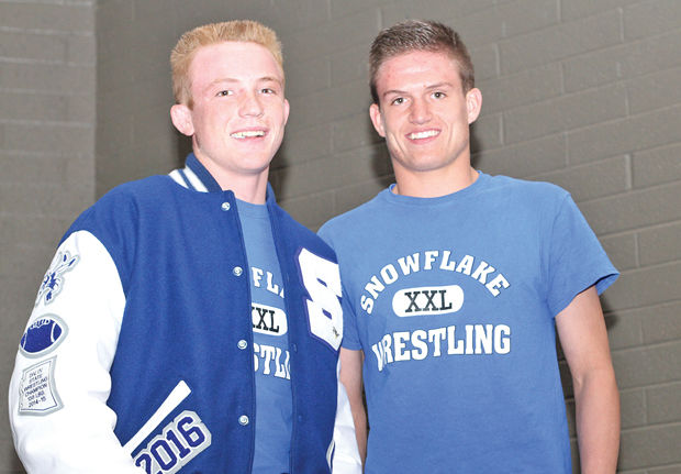 Snowflake honors Lobo state champs in wrestling, basketball | Local ...