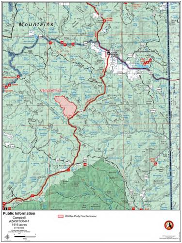 Campbell Fire near Alpine nearly 50% contained | Fire Season ...