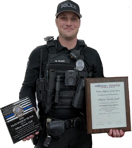 Cluff named STPD Officer of the Year | News | wmicentral.com