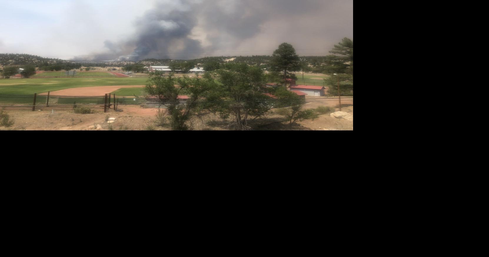 Live on Scene: Wyrick Fire threatens Heber/Overgaard | | wmicentral.com