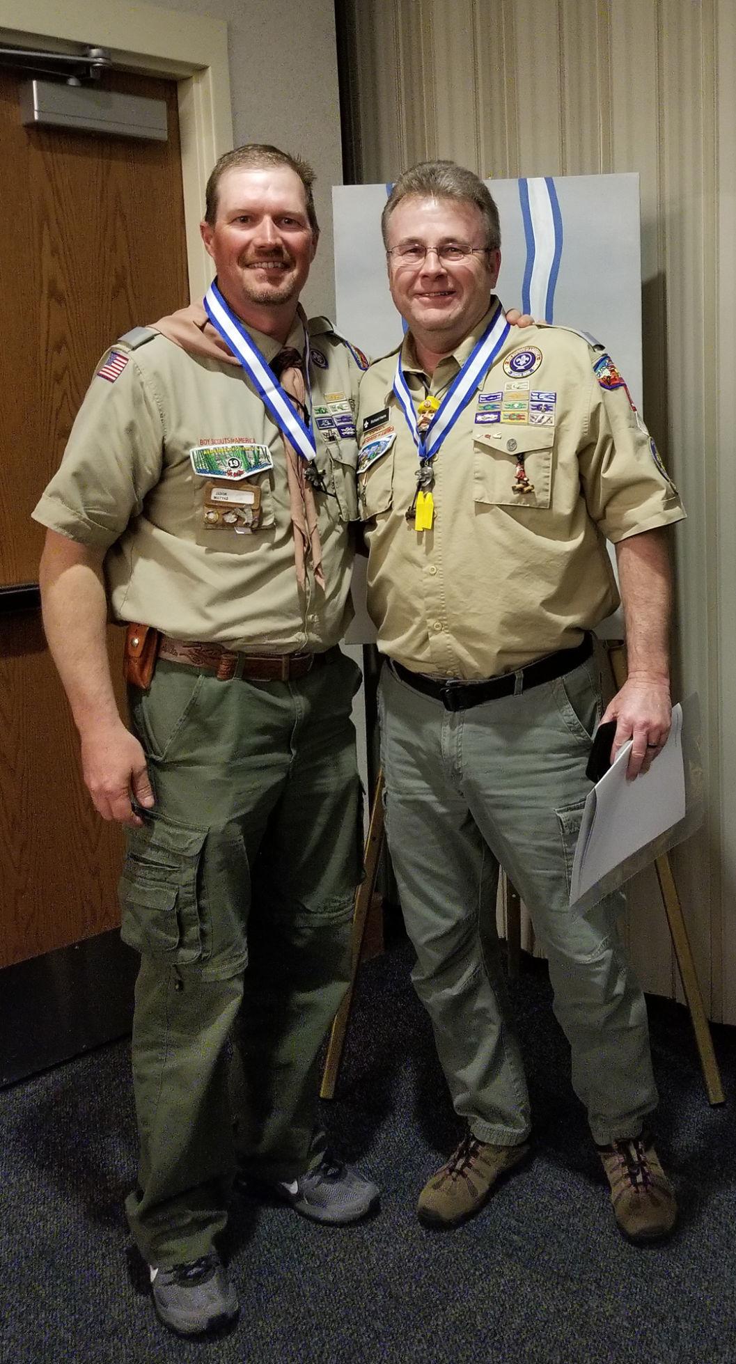 Two local men honored with Scouting's Silver Beaver Award | Snowflake ...